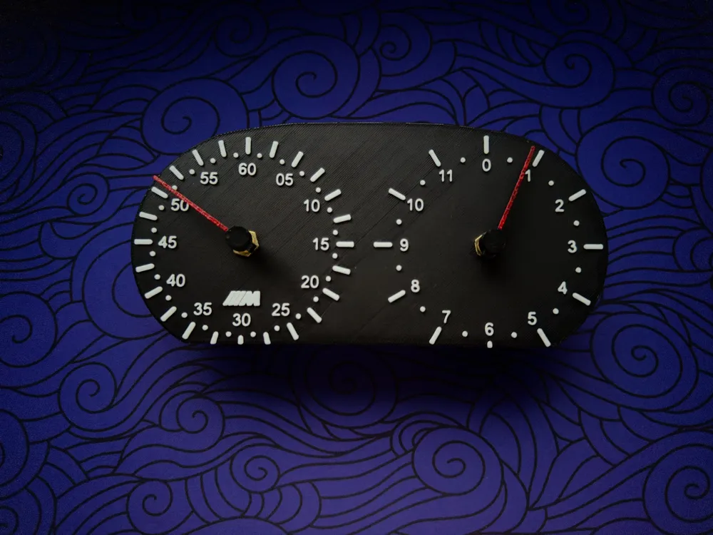 BMW Speedometer Clock by Konstantin - MakerWorld