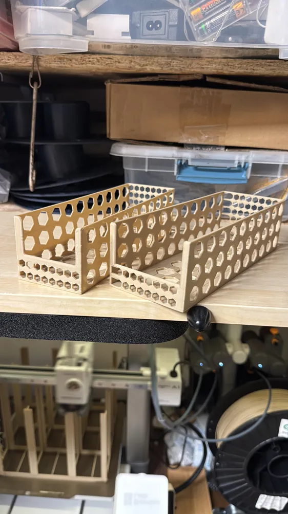 Lightweight hexagonal box by emanuele longo MakerWorld: Download Free 3D Models