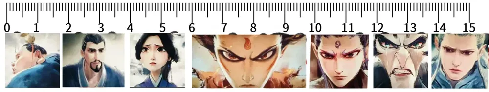 Nezha-themed 15cm Ruler—Full-color Print by Flint MakerWorld: Download ...