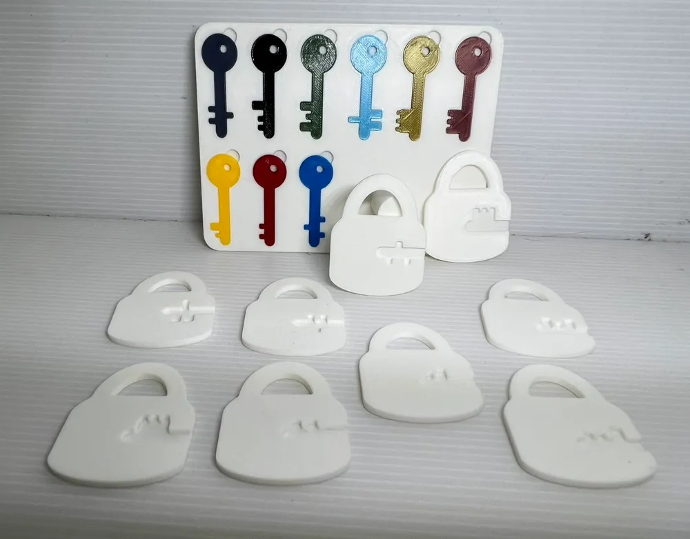 Key matching game by ricky - MakerWorld