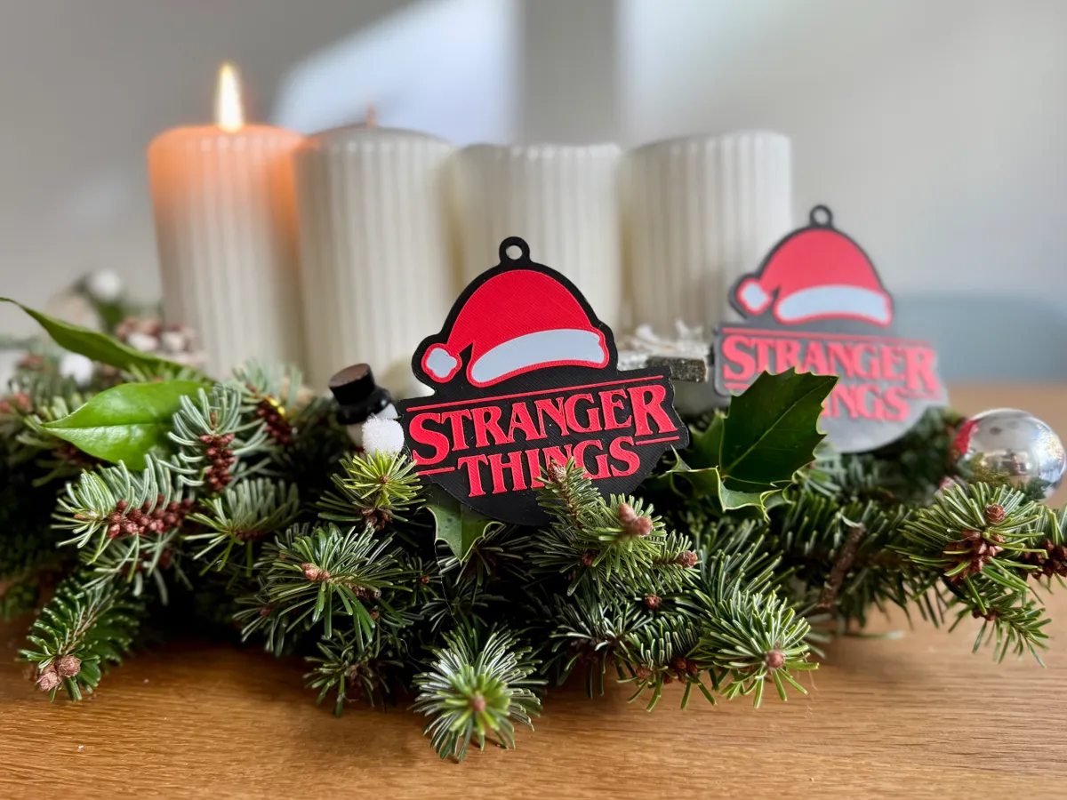 Adorno de Navidad de Stranger Things por elka 3D MakerWorld: Descarga ...
