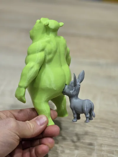 Donkey cap for Shrek ass toothpaste by 3DcrabiMakerWorld: Download Free ...