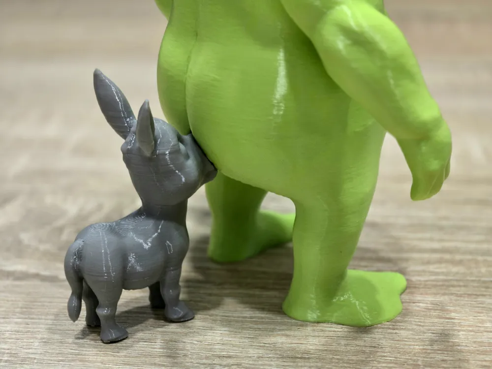 Donkey cap for Shrek ass toothpaste by 3Dcrabi MakerWorld: Download ...