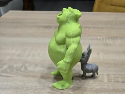 Donkey cap for Shrek ass toothpaste by 3DcrabiMakerWorld: Download Free ...