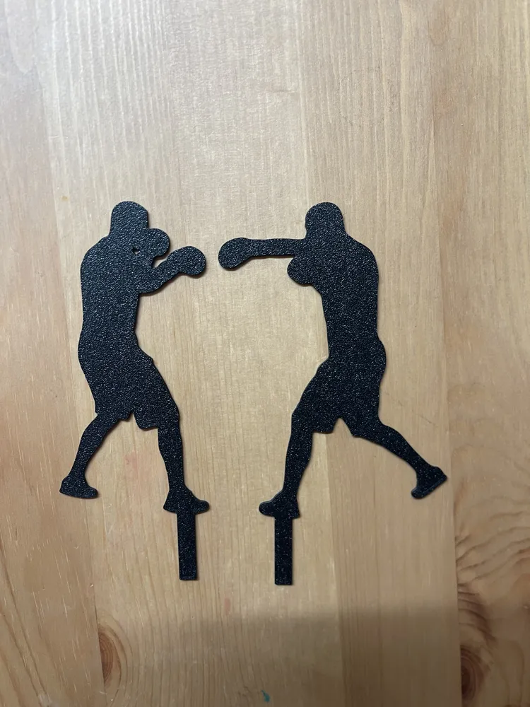 Boxing Cake Topper by Morganja MakerWorld: Download Free 3D Models