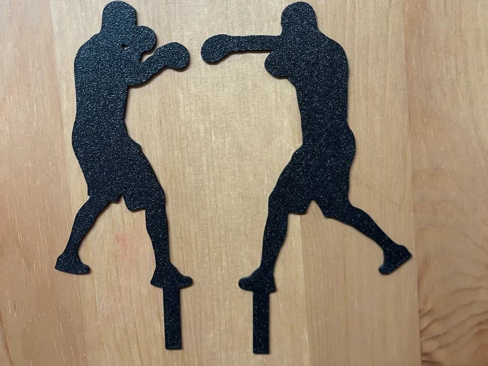 Boxing Cake Topper by Morganja MakerWorld: Download Free 3D Models