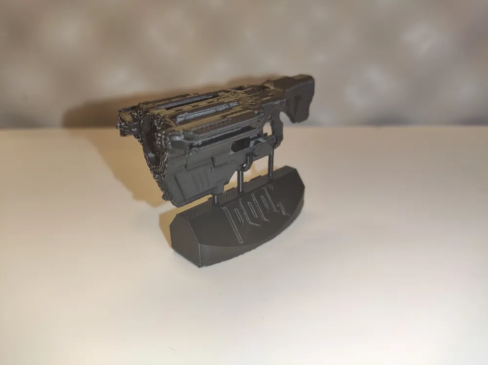 Doom (2016) BFG9000 and Display Stand by sibilcoder - MakerWorld