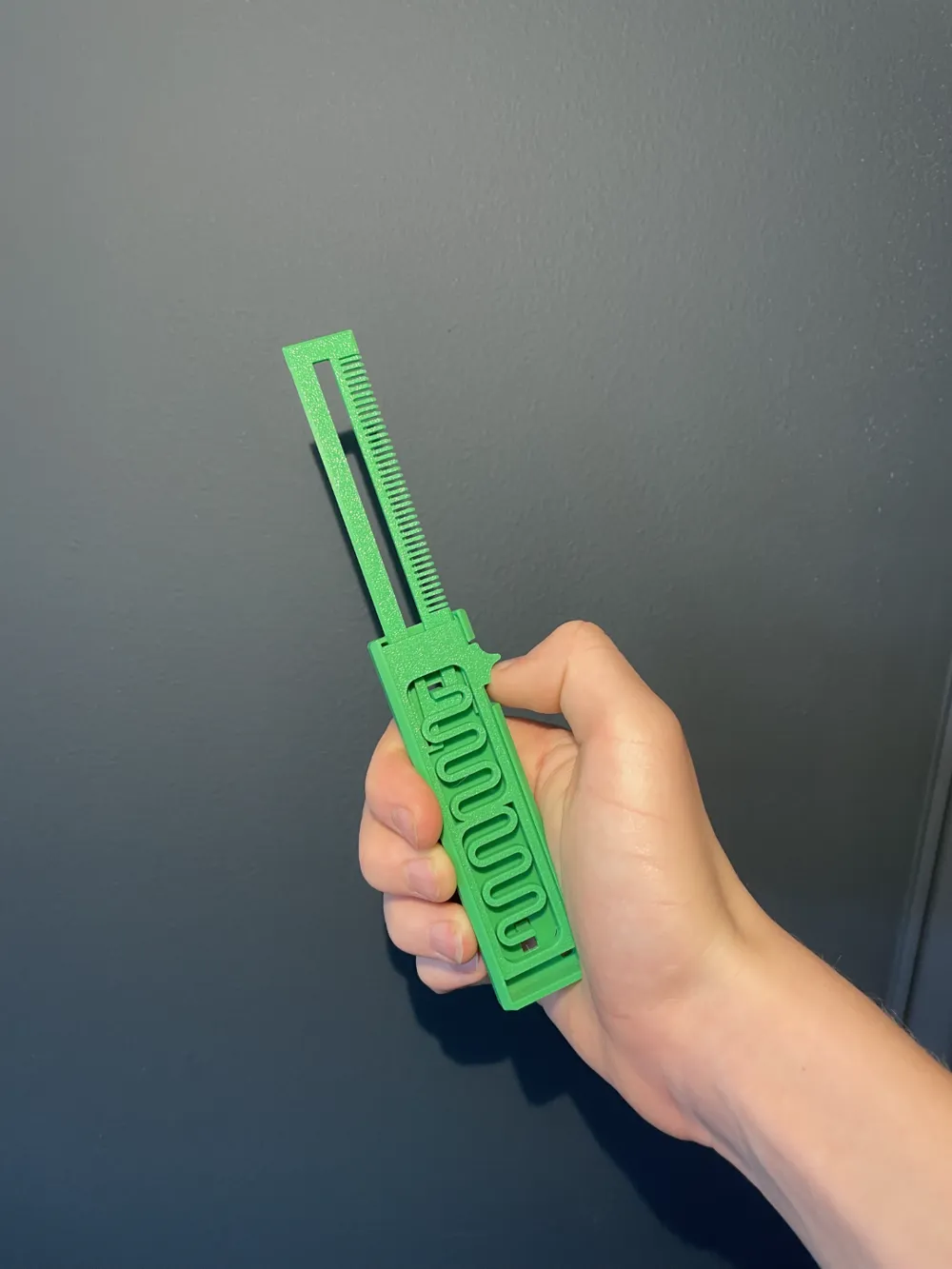 OTF Fidget Comb (Fully 3D Printed) Remixed by Imagine3D - MakerWorld