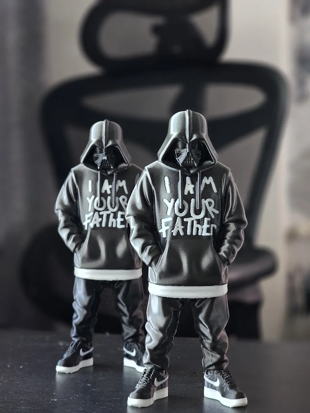 Darth Vader I am your father, urban edition - Free 3D Print Model ...