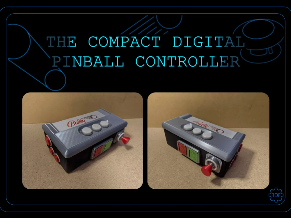 The Compact Digital Pinball Controller by 3DFreeman MakerWorld ...