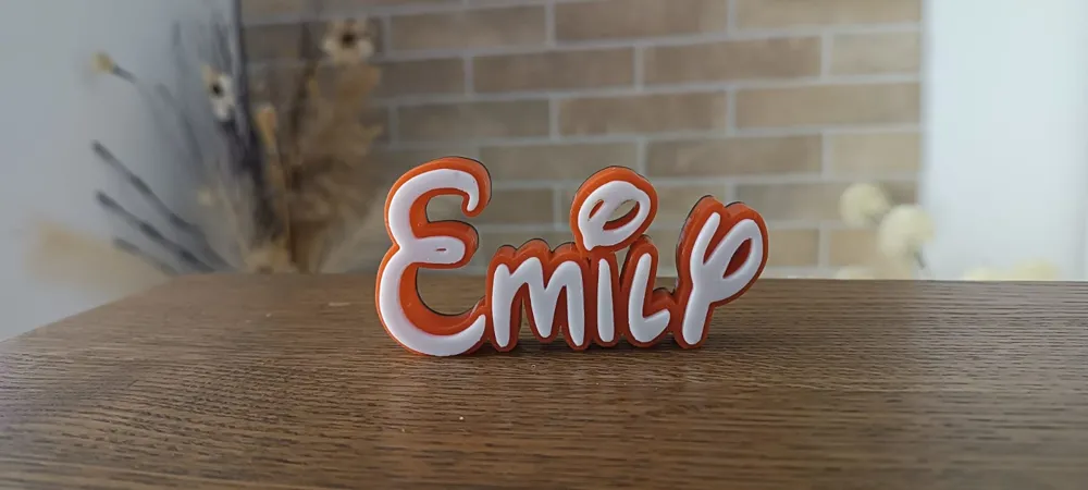 Emily Disney Namenschild zur Zimmerdekoration Kindergeburt ...