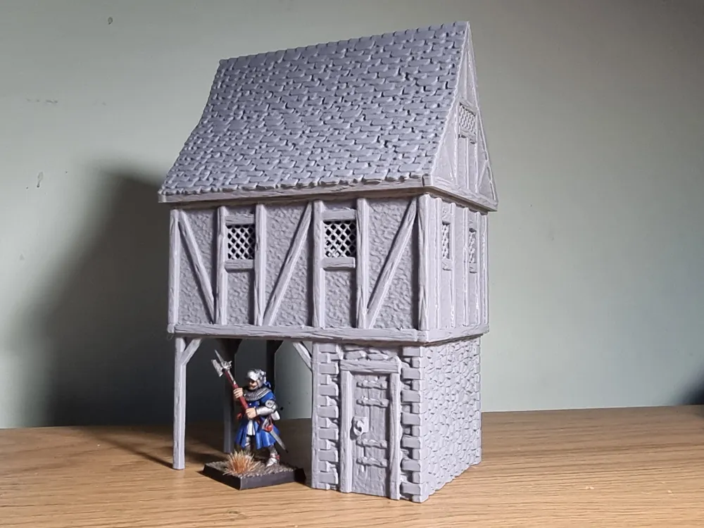 Modular Medieval Town VOL 1 by Grad90 MakerWorld: Download Free 3D Models