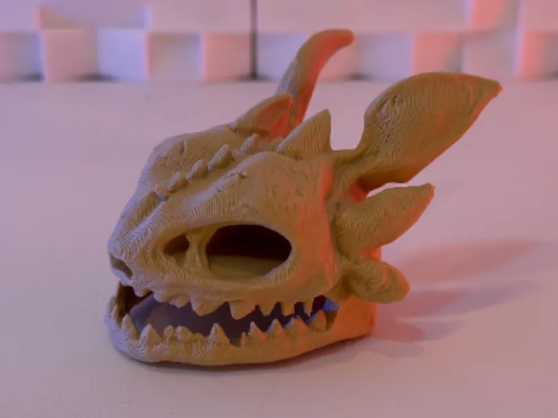 Toothless Skull (10-25 Grams) by Sven MakerWorld: Download Free 3D Models