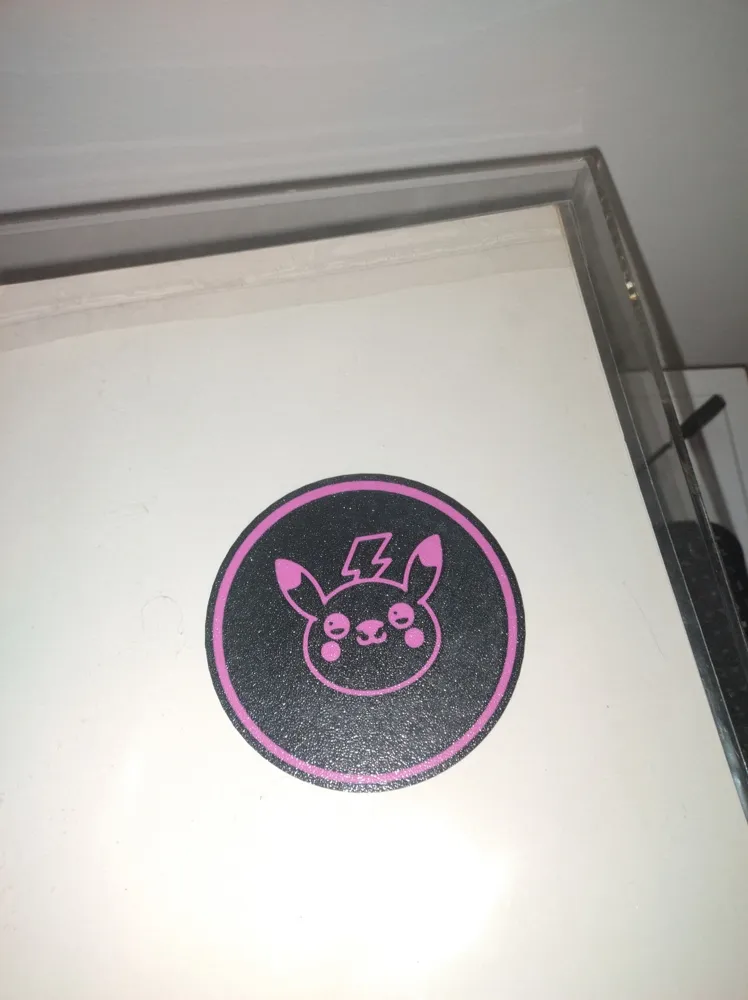 Pikachu Coaster - Free 3D Print Model - MakerWorld