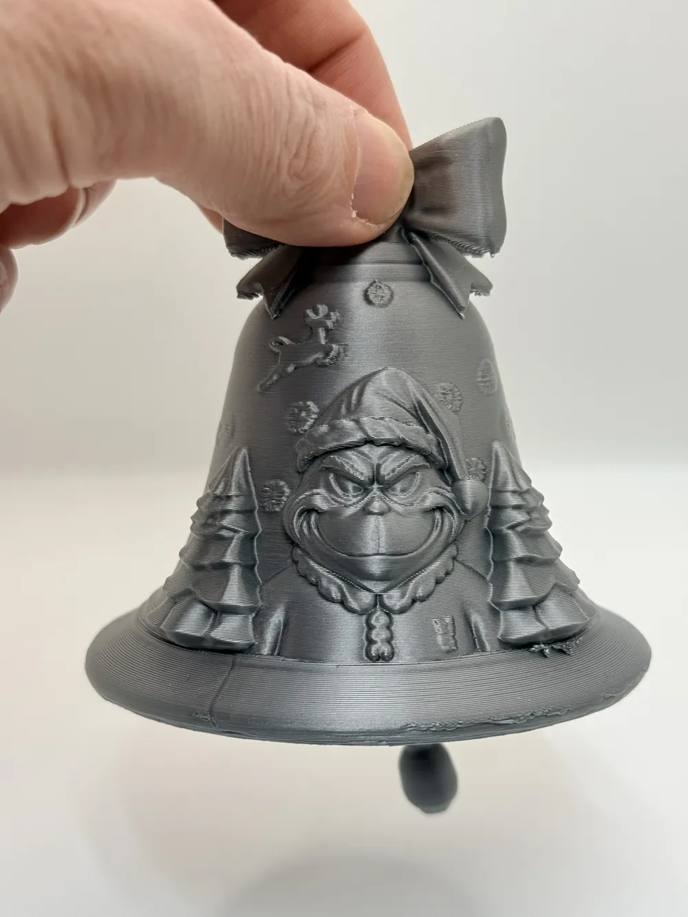 Holiday Bells – Santa & Grinch - Free 3D Print Model - MakerWorld
