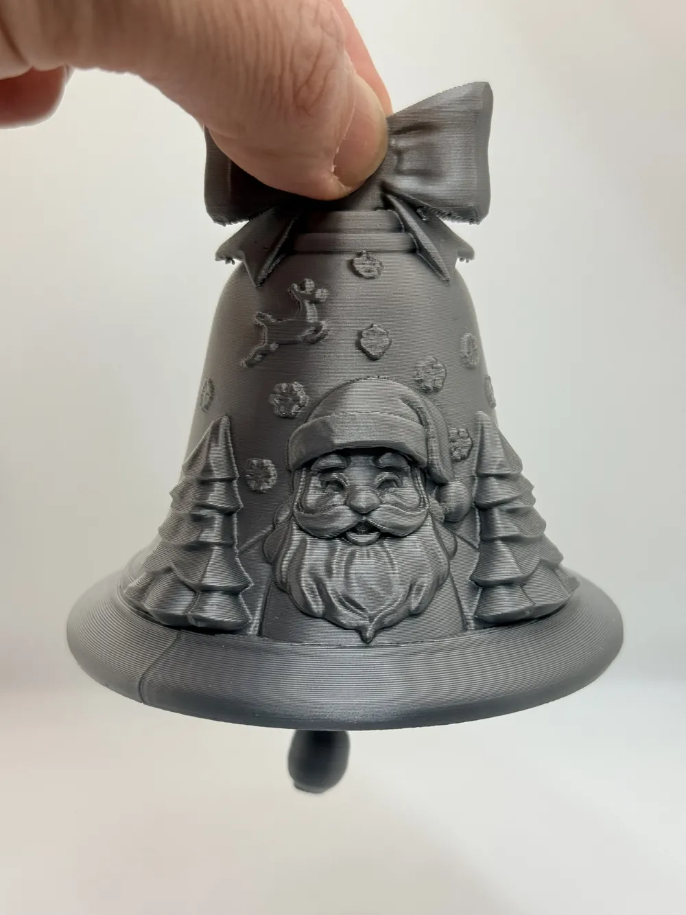 Holiday Bells – Santa & Grinch - Free 3D Print Model - MakerWorld