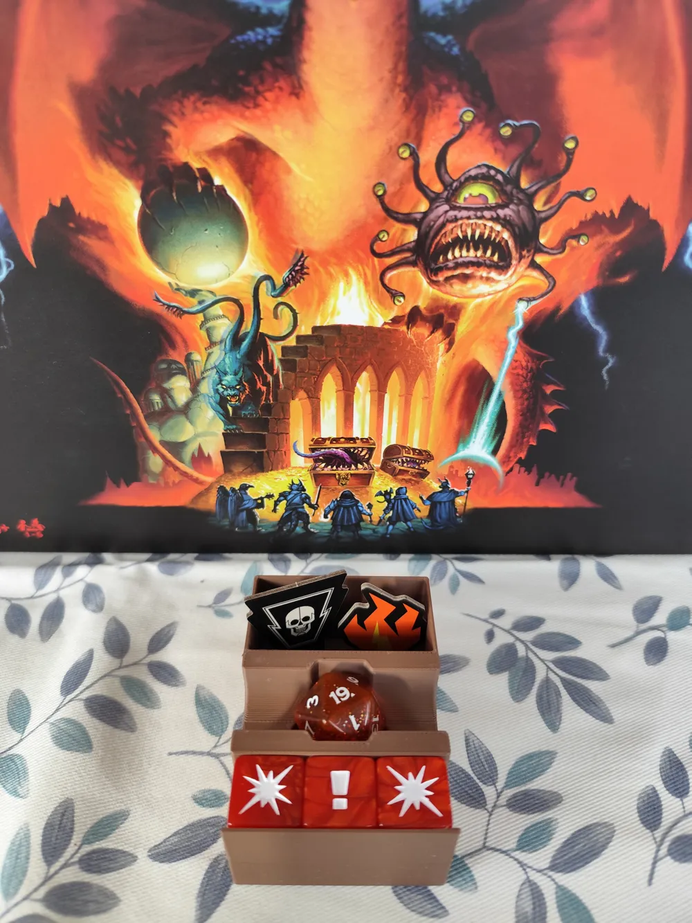 Horrified Dungeons & Dragons INSERT - Free 3D Print Model - MakerWorld