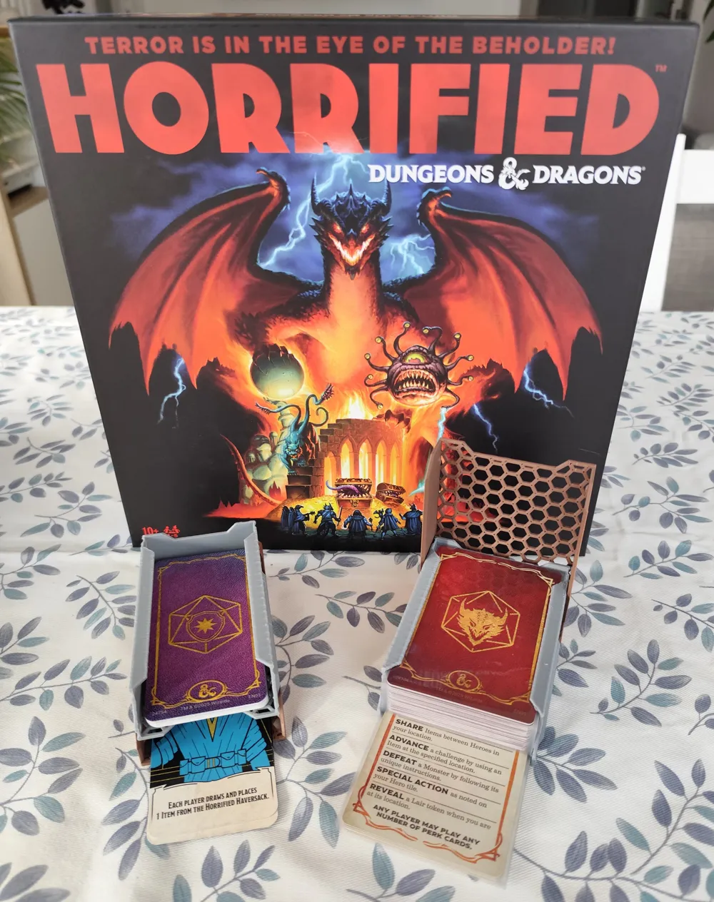 Horrified Dungeons & Dragons INSERT - Free 3D Print Model - MakerWorld
