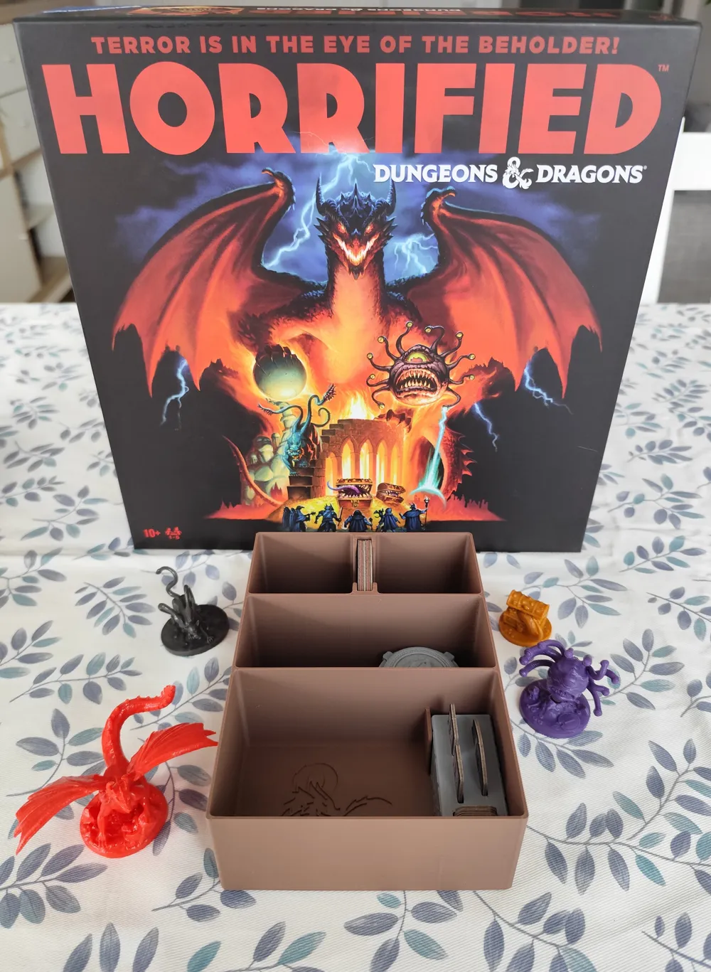 Horrified Dungeons & Dragons INSERT - Free 3D Print Model - MakerWorld
