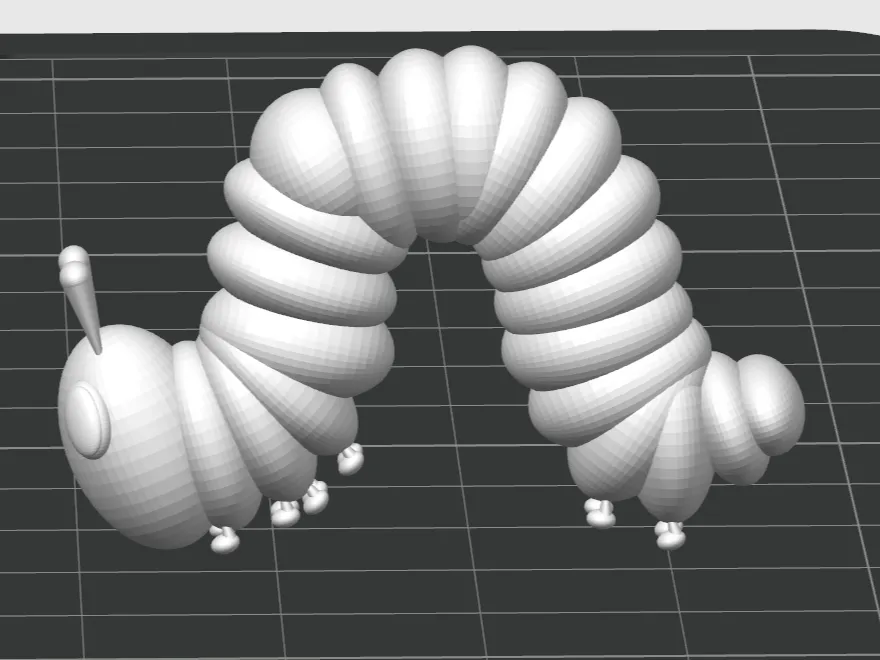 Hungry Caterpillar by Apto MakerWorld: Download Free 3D Models