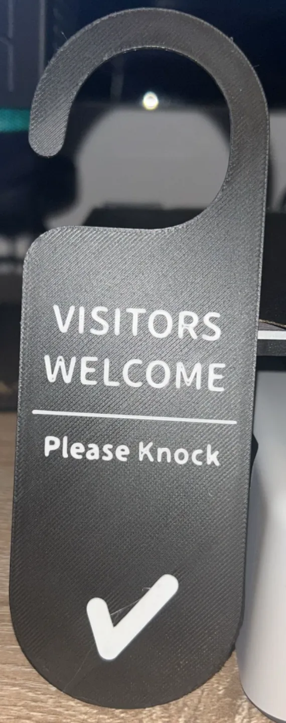 Welcome sign by Andre Grech - MakerWorld