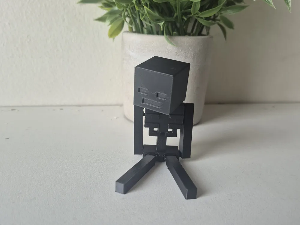 Minecraft wither skeleton articulated by Nismo3Dprint MakerWorld ...