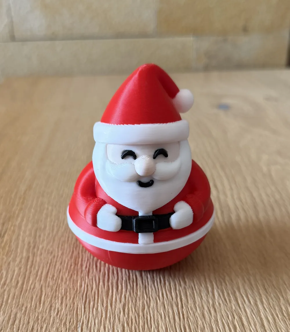 Jolly Santa - Free 3D Print Model - MakerWorld
