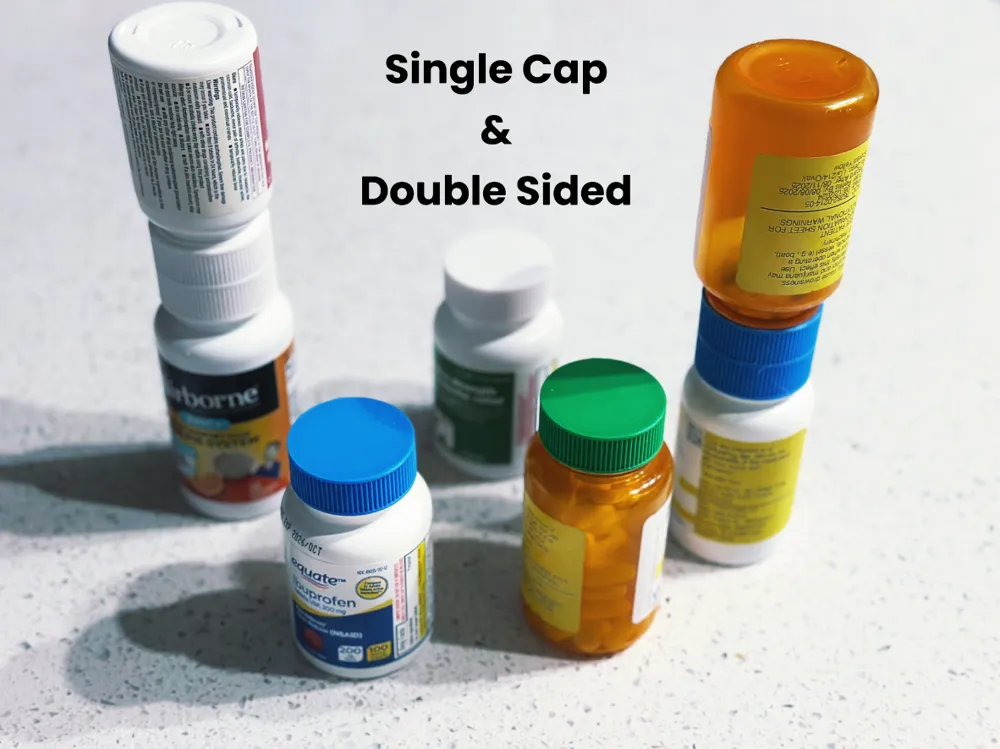 Pill Popper. Pill Bottle Freedom Cap. No Safety. by Snail - MakerWorld