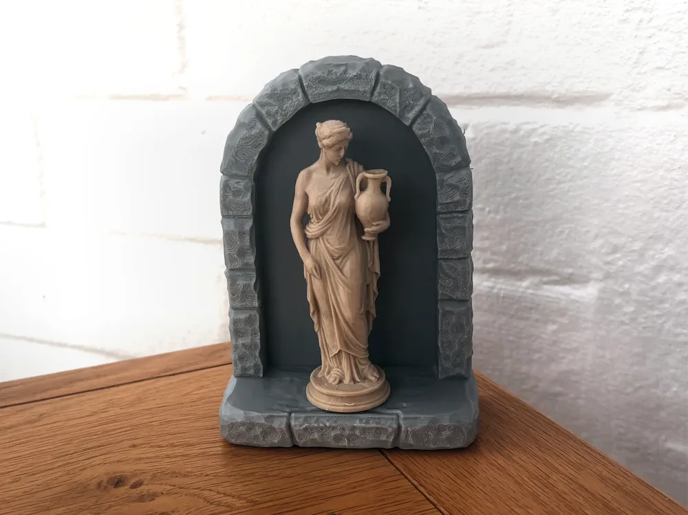 Stone Arch with Statue or Urn/Vase by Trenko MakerWorld: Download Free ...
