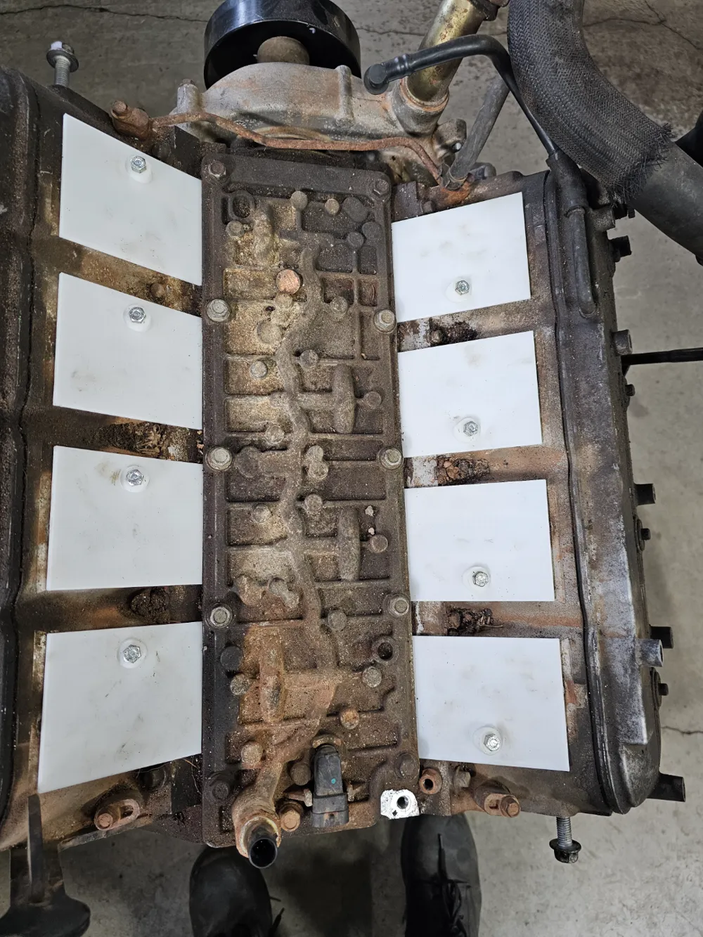 LS Intake Cathedral Block Off Plate Remixed by jeffreyfellner - MakerWorld