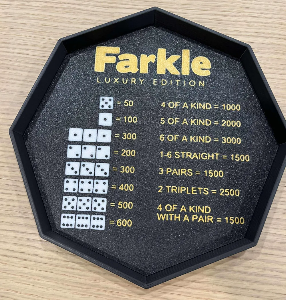 Dice Board Games 7 Interchangeable faceplates by weedeetr MakerWorld ...