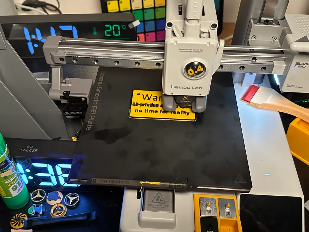 Warning Sign by JAV-3D - MakerWorld