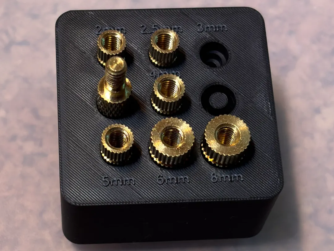 Gridfinity Dackzzm Heat Set Insert Tool - Free 3D Print Model - MakerWorld