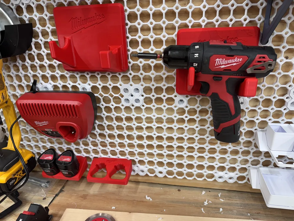 Milwaukee M12 Drill Holder Multiboard MultiConnect Remixed by ...