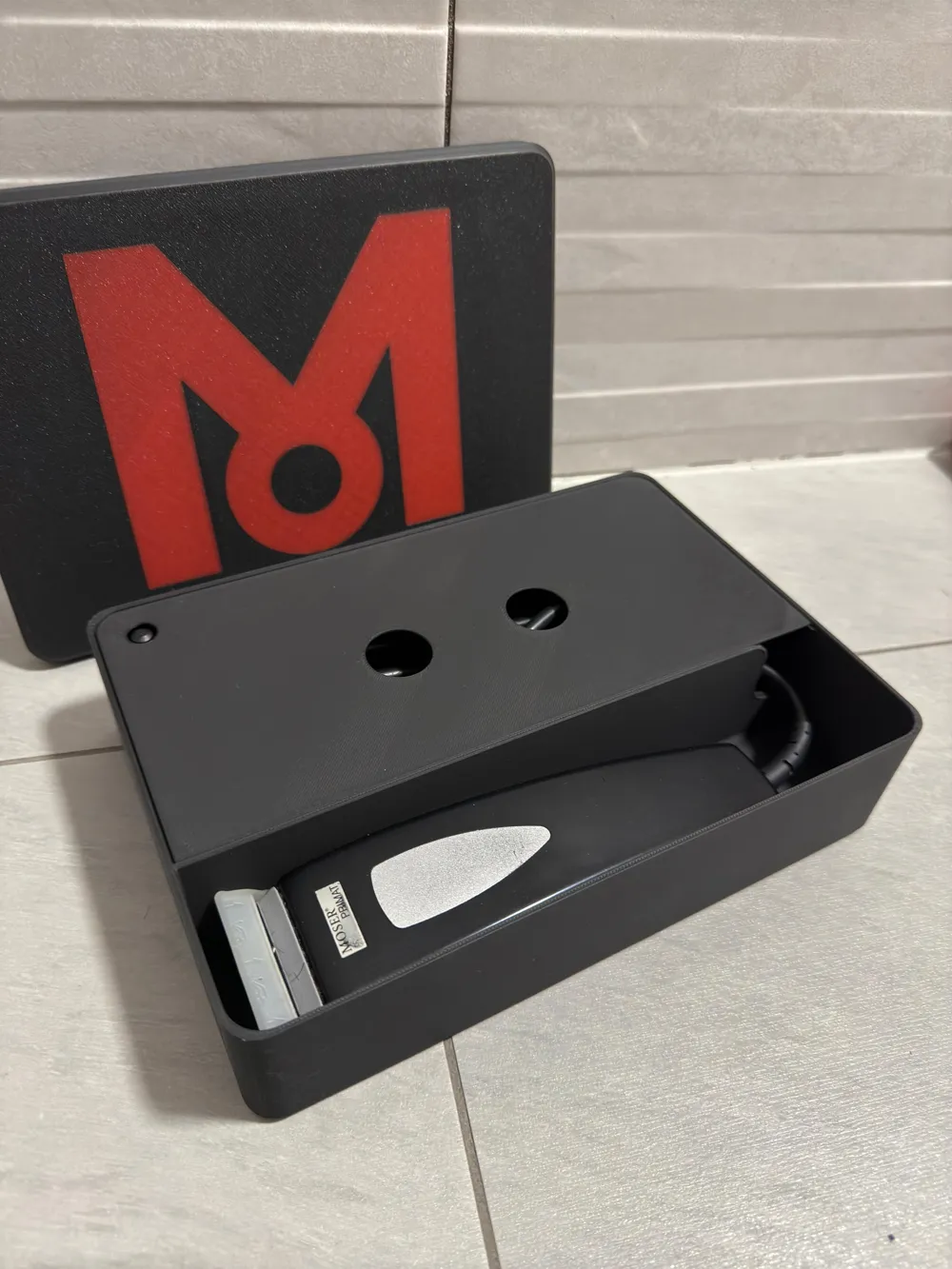 Moser Hair Clipper Storage Box - Free 3D Print Model - MakerWorld