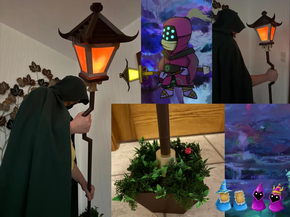 Scepter inspired by Jax - Master of Arms - Free 3D Print Model - MakerWorld