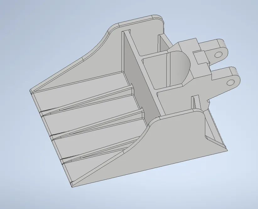 Handle Washing Machine Techwood WB 91042 Y by Jurloo - MakerWorld