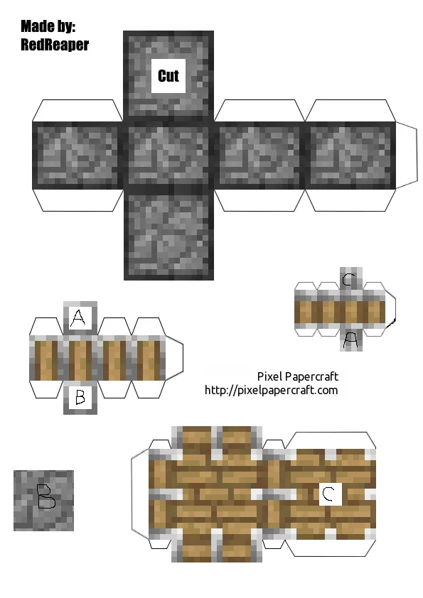 Minecraft Piston by 陆星宇 - MakerWorld
