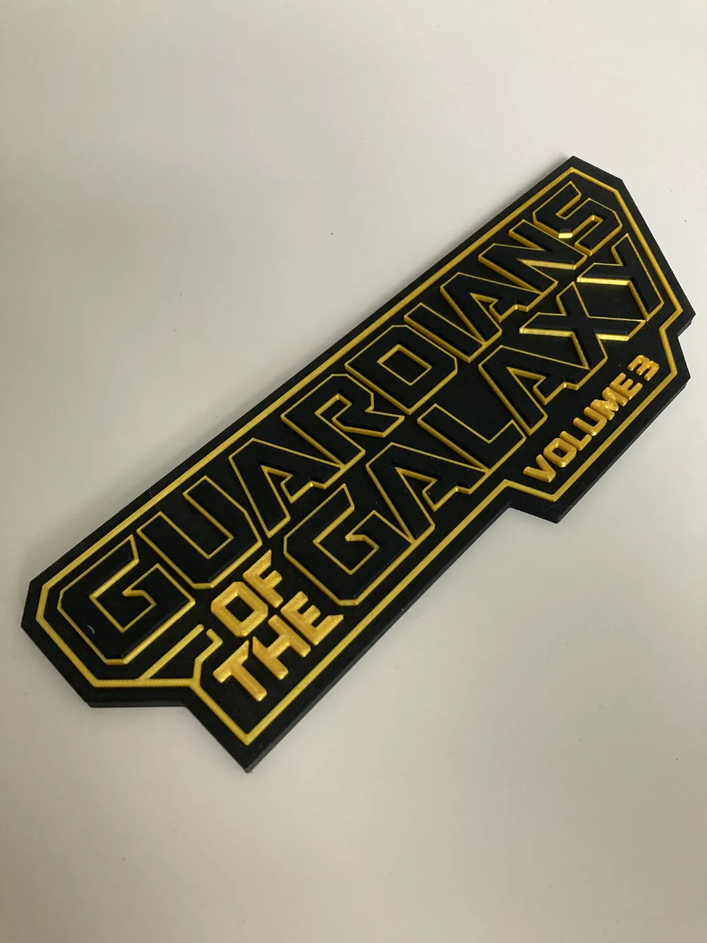 Gardians of the Galaxy vol.3 3D Logo by jakubhroch8 - MakerWorld