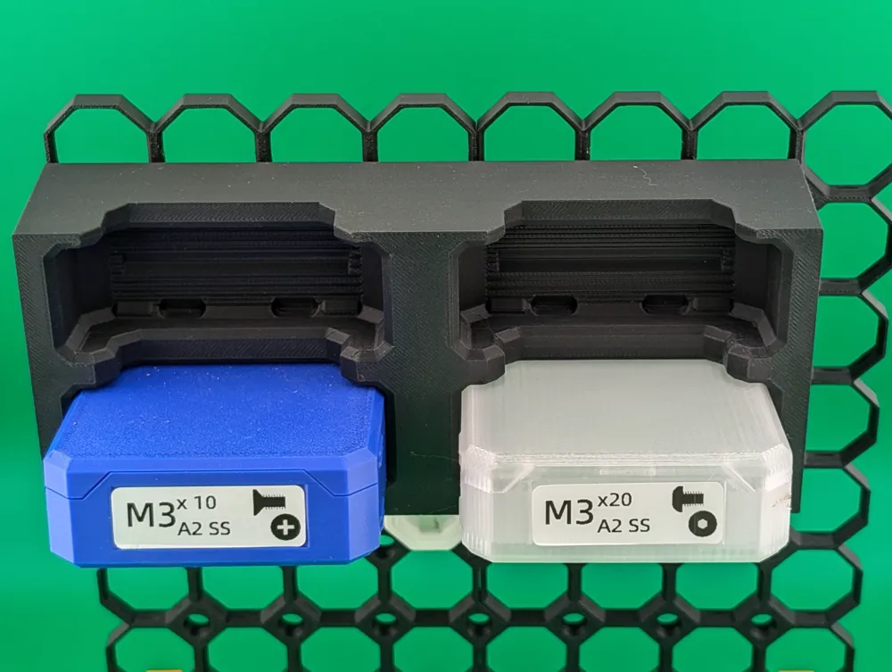 Vertical Rack for Clamshell Boxes by Nick Johnson MakerWorld: Download ...