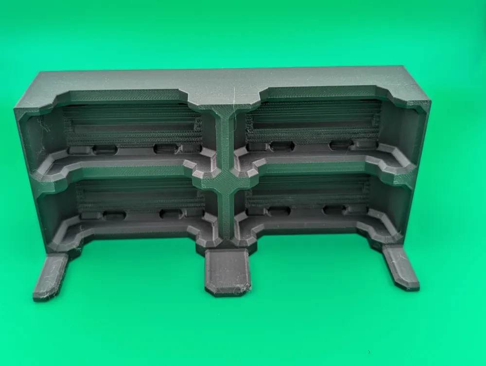 Vertical Rack for Clamshell Boxes by Nick Johnson MakerWorld: Download ...