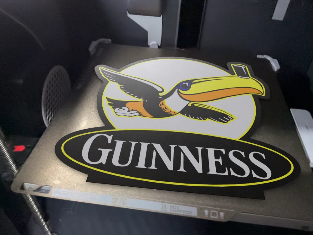 guinness Lightbox by Vitormhs - MakerWorld
