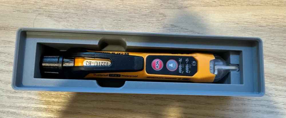 Gridfinity Klein Voltage Tester - Free 3D Print Model - MakerWorld