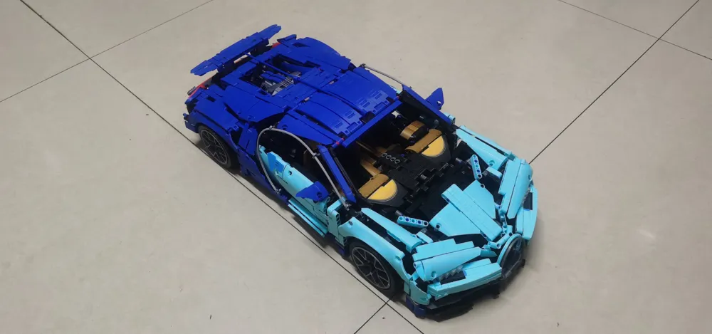 Brick Technic Bugatti Chiron Set - Free 3D Print Model - MakerWorld