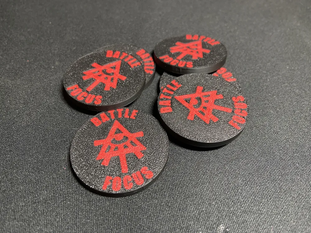 Battle Focus Tokens Aeldari / Space Elves - Free 3D Print Model ...