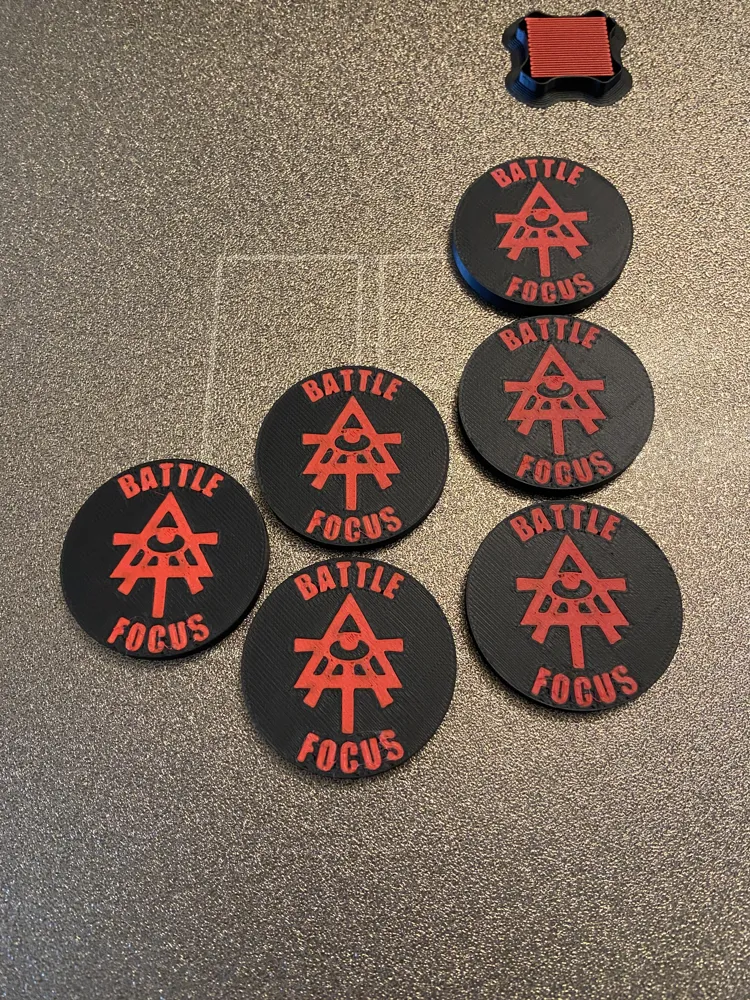 Battle Focus Tokens Aeldari / Space Elves by Jonno_Spartan - MakerWorld