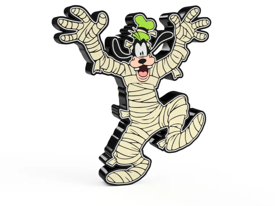 Goofy Halloween Lightbox - Free 3D Print Model - MakerWorld