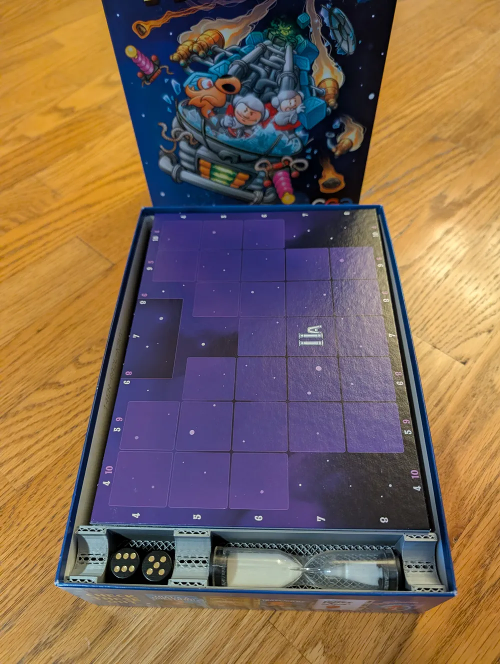 Galaxy Trucker Organizer - 2 Expansions - Sleeved by PandaruExpress ...