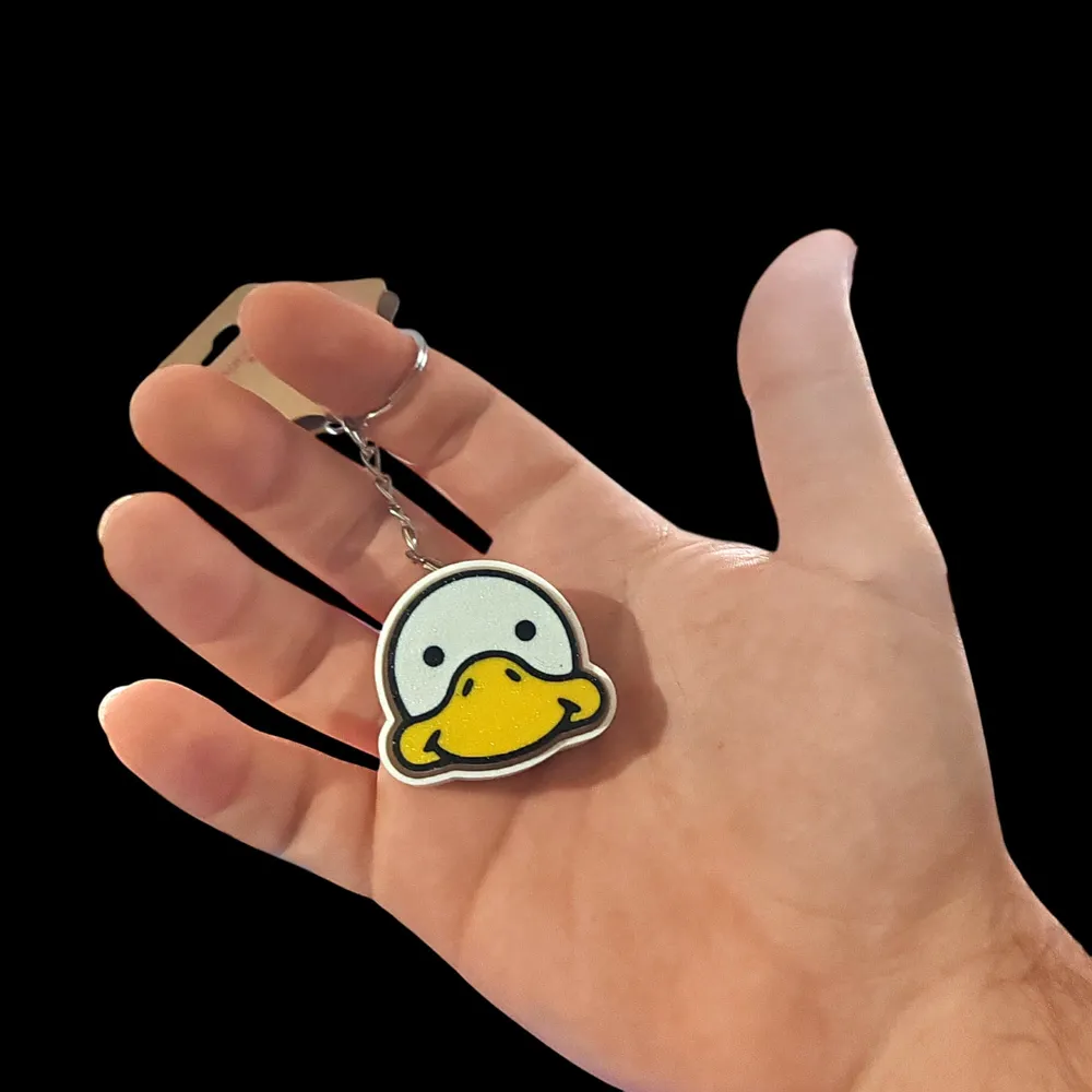 Cute Duck Head Clicker Keycap Fidget by MakerPeace 3D MakerWorld ...