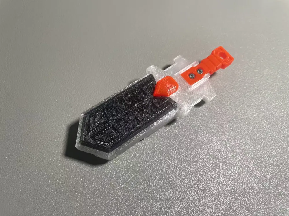 Fidget EDC Ancient Sword Appearance Staggered Mechanical Slider by ...